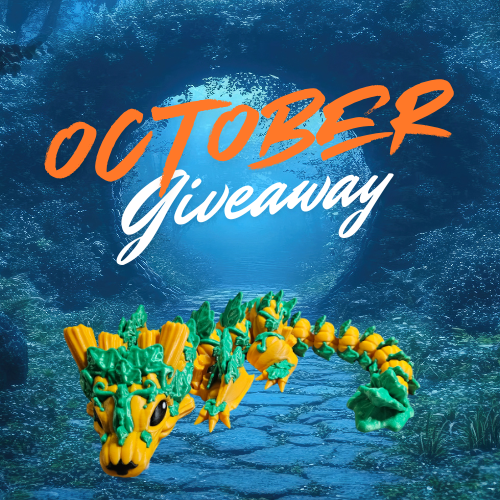 October Dragon Giveaway – Win a Pumpkin-Themed Dragon! – Gift & Receive